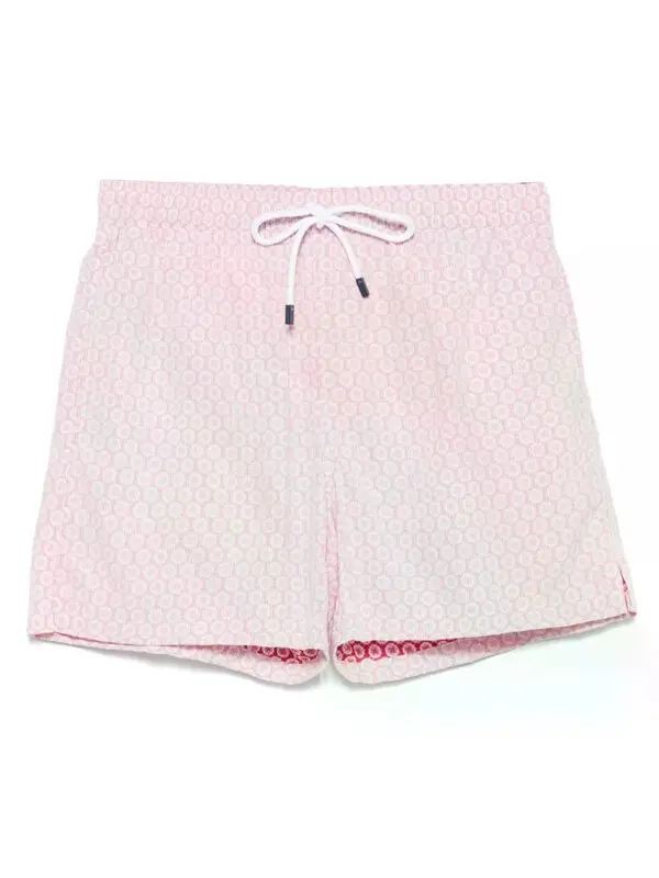 Fedeli Madeira Swim Shorts - Pink