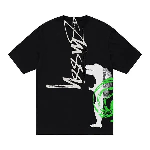 StÜssy David Carson Dino Tee - Black