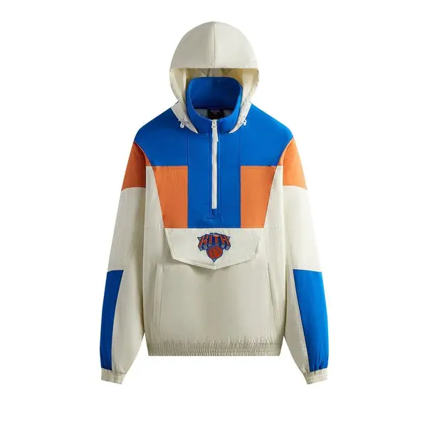 Kith For The New York Knicks Quarter Zip Anorak - Multicolor