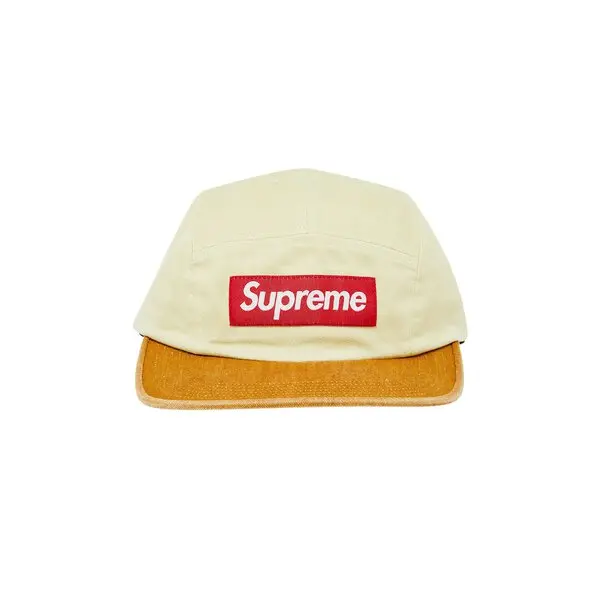 Supreme Pigment 2-Tone Camp Cap - Cream | Editorialist