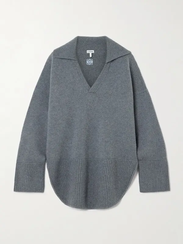 Loewe Embroidered Wool Sweater