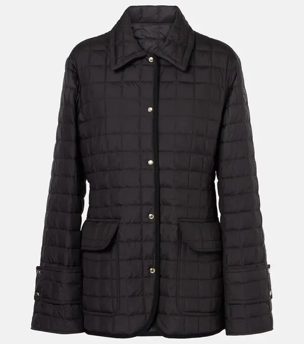 Moncler Epinal Quilted Down Jacket - Brown