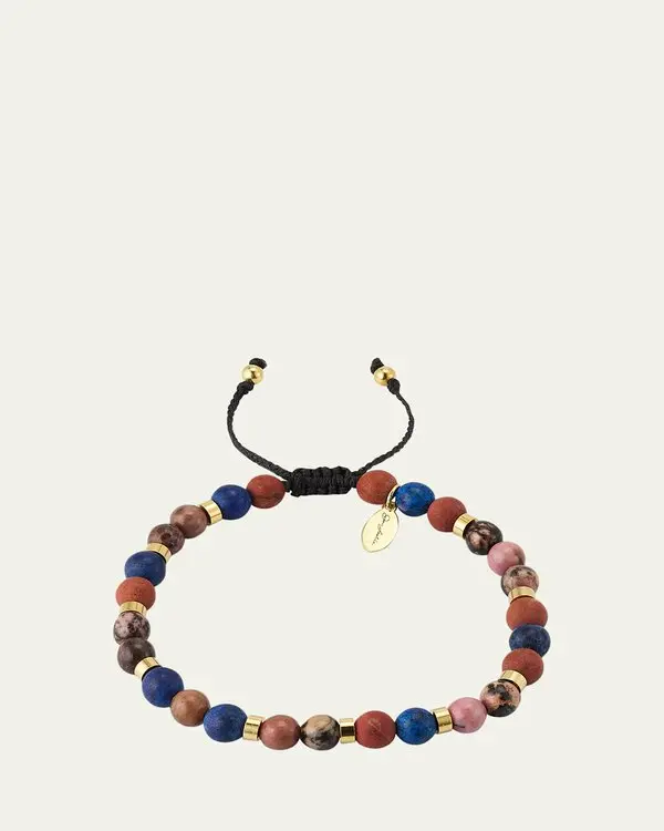 JAN LESLIE Mixed Gemstone Beaded Bracelet - Multi