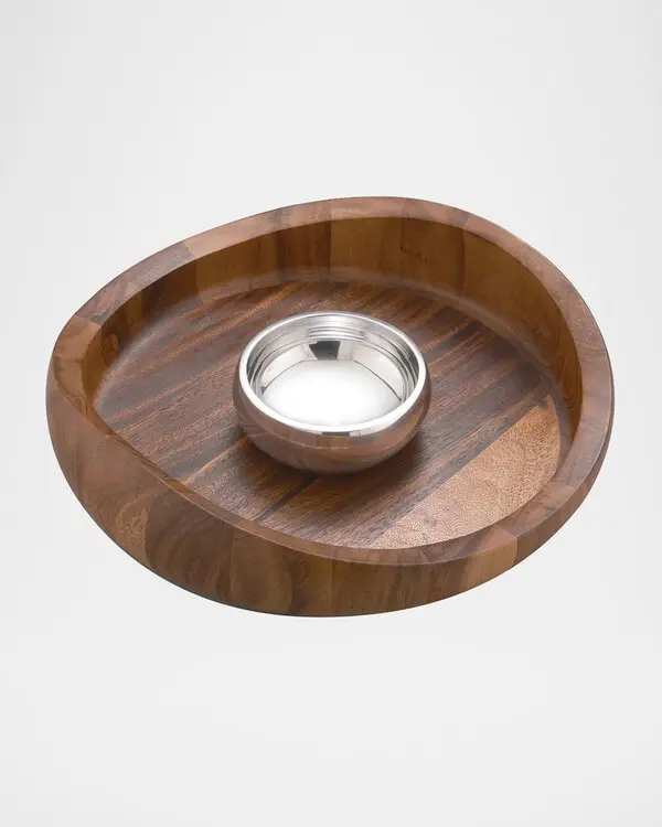 NAMBE Butterfly Chip & Dip - Silver