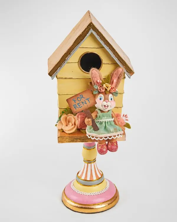 KATHERINE'S COLLECTION Blossom's Birdhouse Tabletop