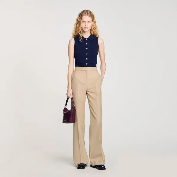 Sandro Straight-leg Suit Trousers