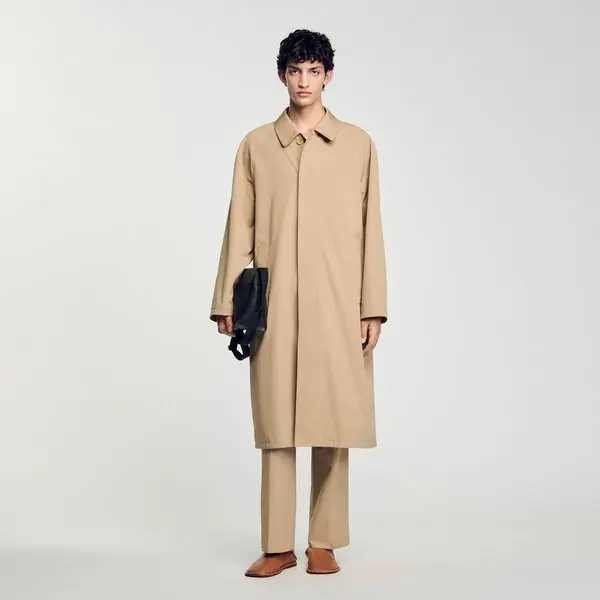 Sandro Oversized Long Coat