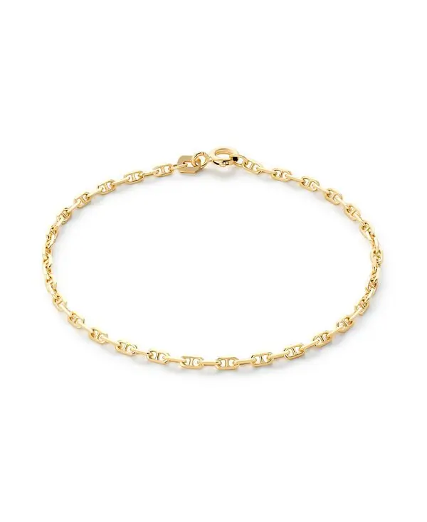 ANA LUISA Solid Anchor Chain Bracelet