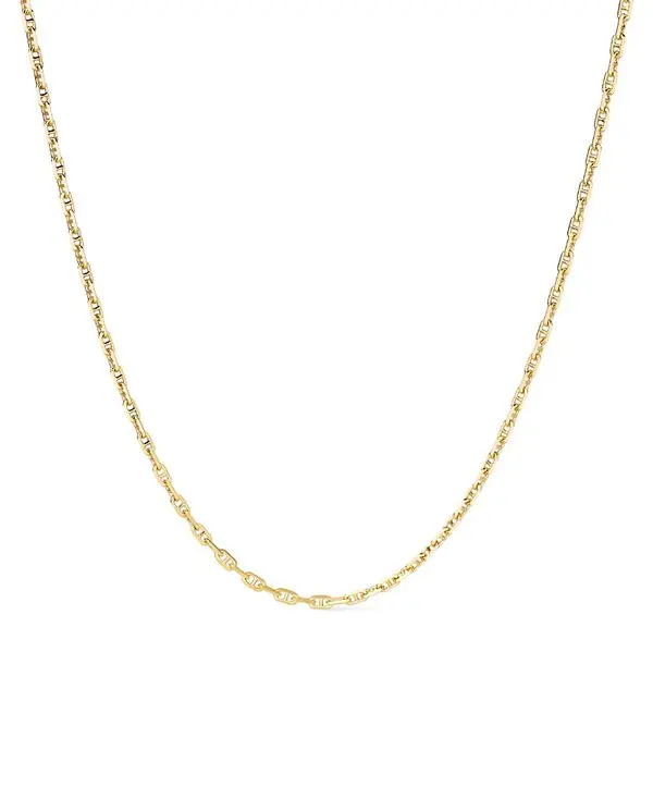 ANA LUISA Solid Anchor Chain Necklace