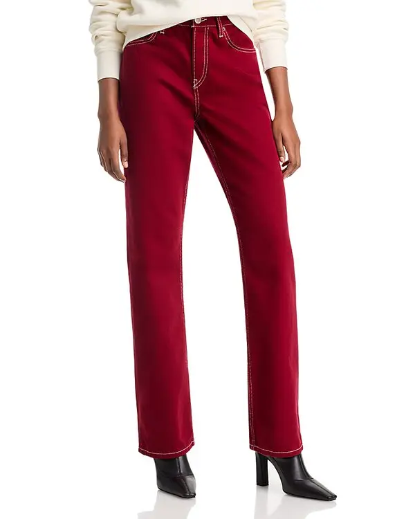 RE/DONE The Standard High-rise Straight Jeans