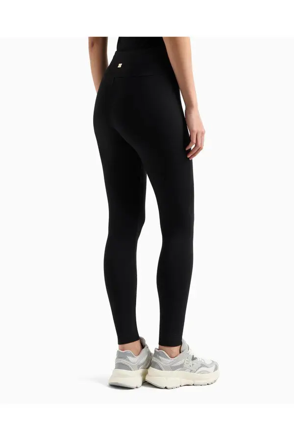 Emporio Armani Core Lady Stretch-cotton Leggings