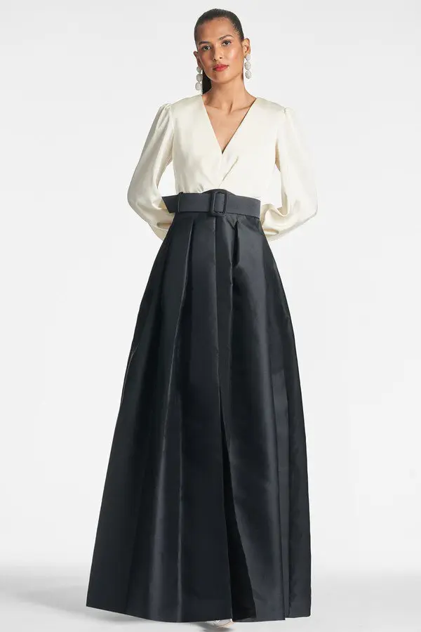 Sachin & Babi Zoe Gown - Black