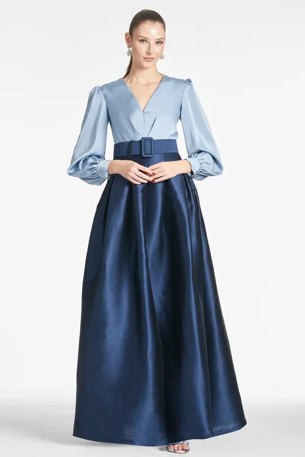 Sachin & Babi Zoe Gown - Navy