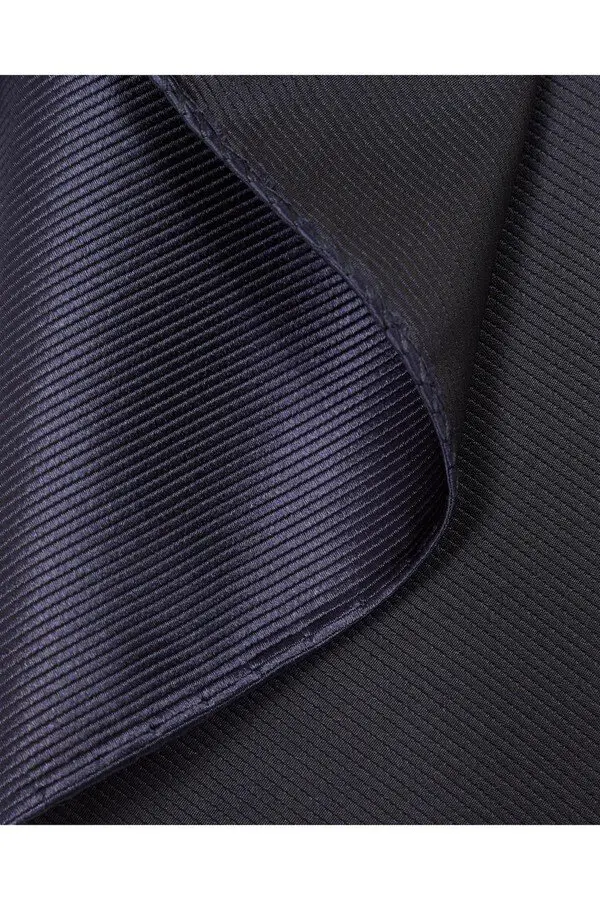Giorgio Armani Silk Pocket Square - Blue