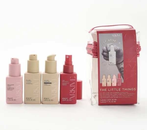 ARKIVE HEADCARE The Little Things 4pc Set W/ Bag