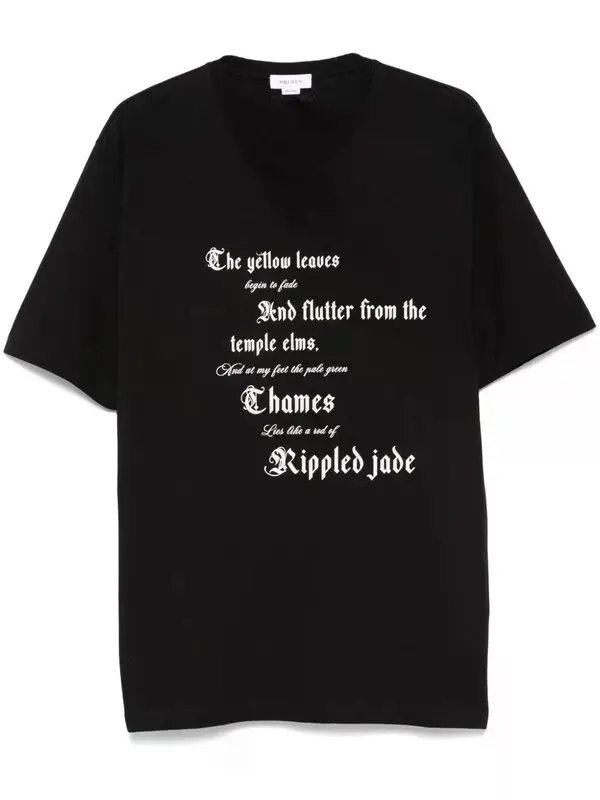 Alexander McQueen Text-print T-shirt