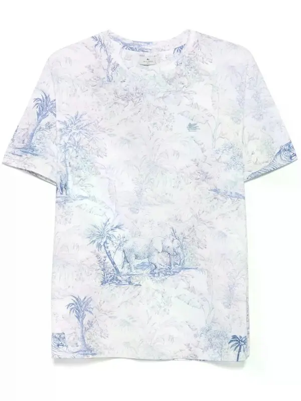 Etro Jungle-print T-shirt