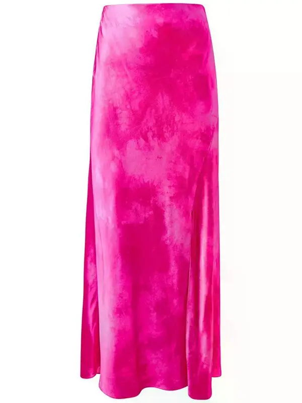 Alejandra Alonso Rojas Flared Midi Skirt - Pink