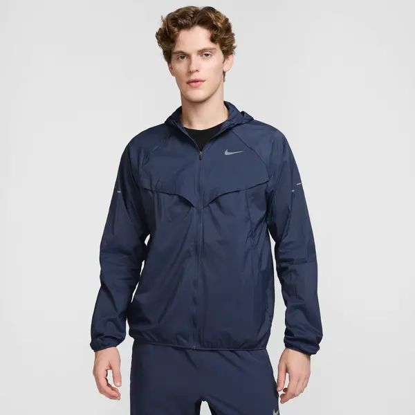 Nike Stride Repel Uv Running Jacket - Blue