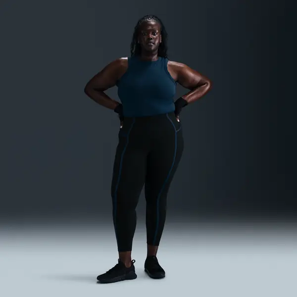 Nike One High-waisted 7/8 Leggings - Black