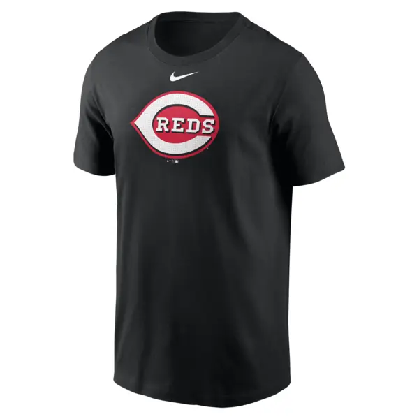 Nike Cincinnati Reds Fuse Large Logo Mlb T-shirt - Black