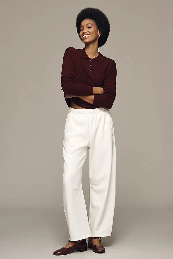 Citizens Of Humanity Miro Barrel-leg Relaxed Sweatpants - Pashmina