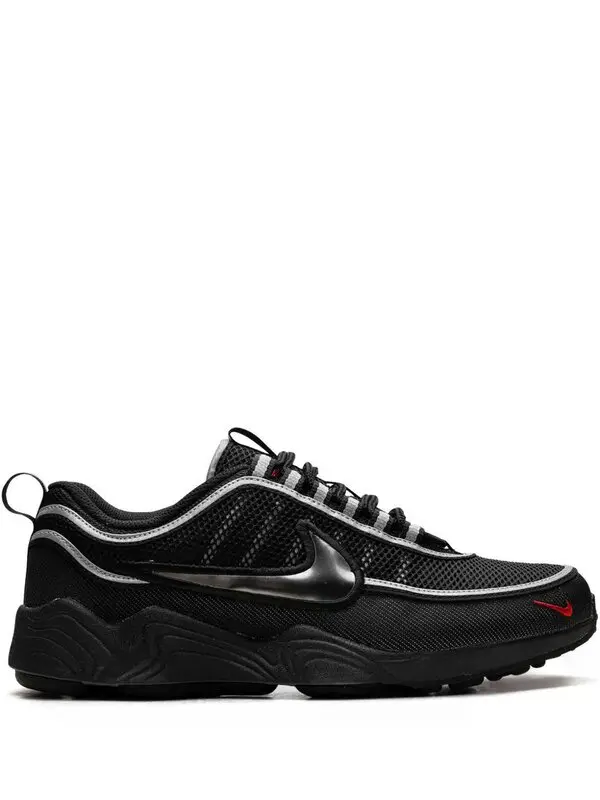 Nike Air Zoom Spiridon Metallic Sneakers - Black