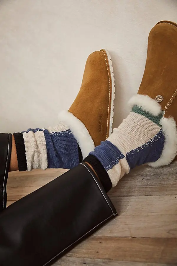BIRKENSTOCK Zermatt Premium Shearling Slippers - Mink