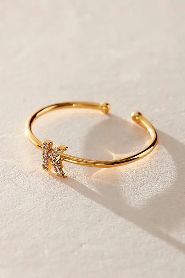 BRENDA GRANDS Initial Ring - K