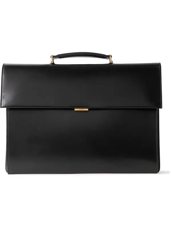 Saint Laurent Leather Briefcase