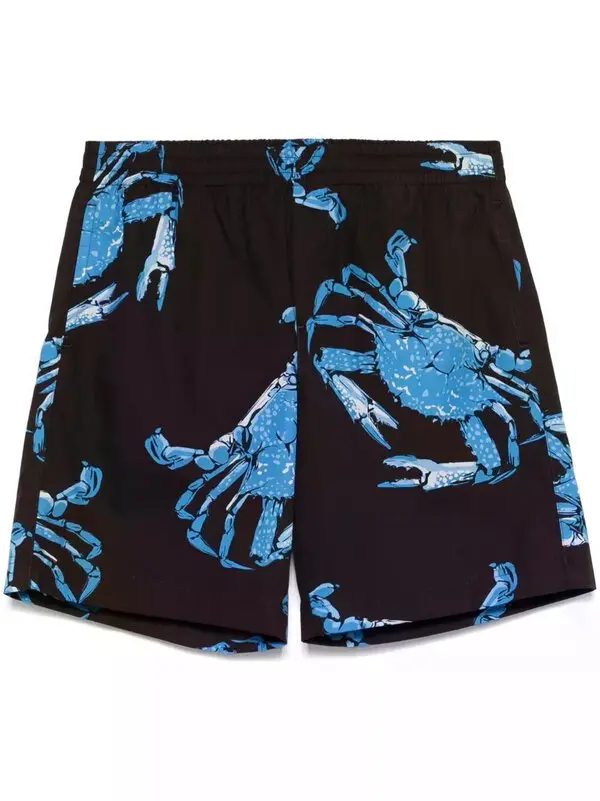 MSGM Graphic-print Shorts