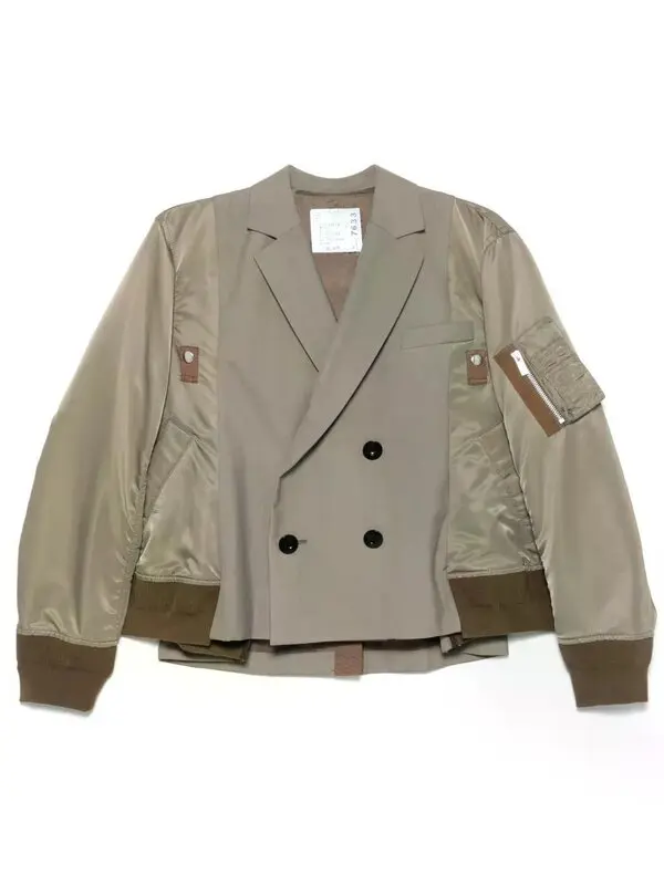 Sacai Double-breasted Jacket - 550