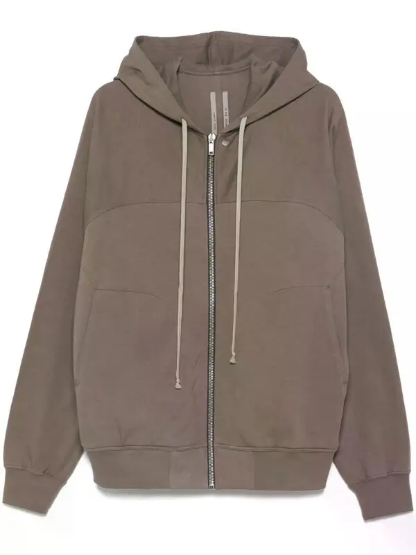 Rick Owens Zip-up Hoodie - Neutrals