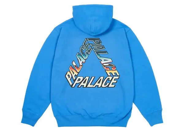 PALACE Chrome P3 Hood - Palatial Blue