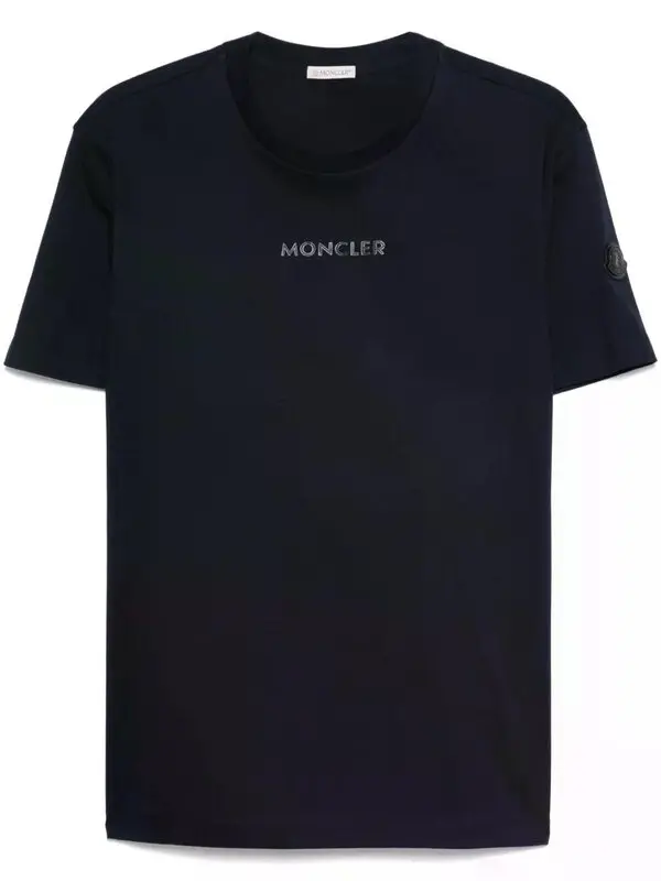 Moncler Short-sleeve T-shirt - Blue