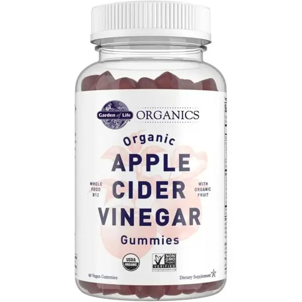 GARDEN OF LIFE Mykind Organics Apple Cider Vinegar Prob 60 Gummies