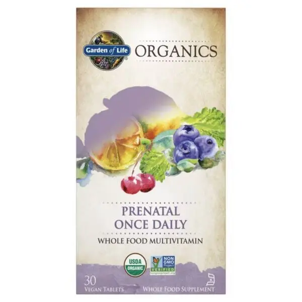 GARDEN OF LIFE Mykind Organics Prenatal Once Daily Multi 30 Tablets
