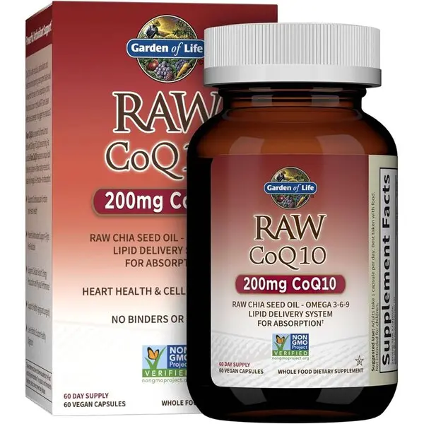 GARDEN OF LIFE Raw Coq10 60 Capsules