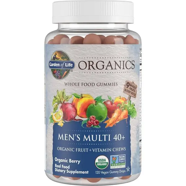 GARDEN OF LIFE Mykind 40+ Multi-berry 120 Gummies