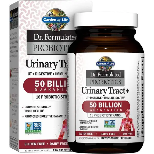 GARDEN OF LIFE Dr. Formulated Probiotics Urinary Tract+ Cooler 60 Capsules