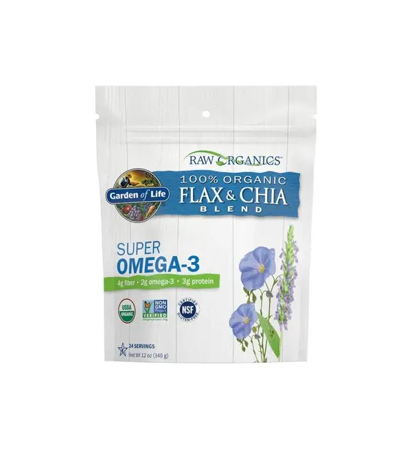 GARDEN OF LIFE Raw Organics Flax And Chia Blend 340 Grams