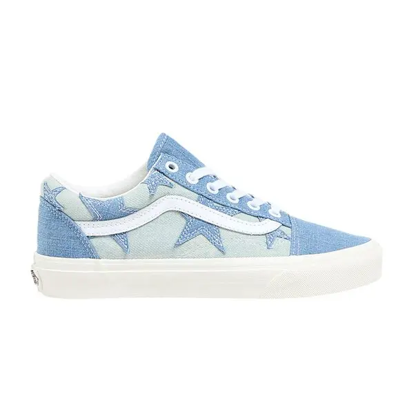 VANS Old Skool Starry Night Denim Sneakers - Blue