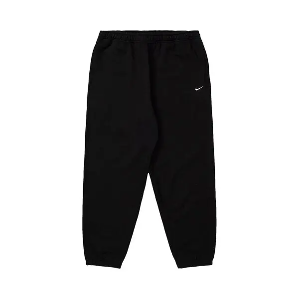 Nike Solo Swoosh Fleece Pants - Black