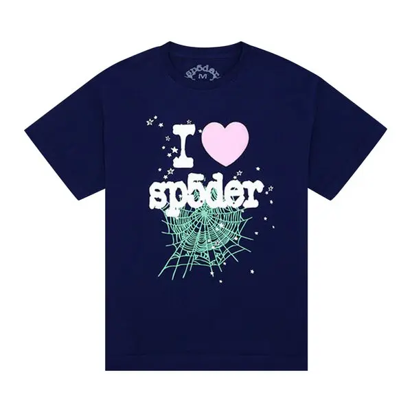 SP5DER Souvenir Tee 'navy - Blue