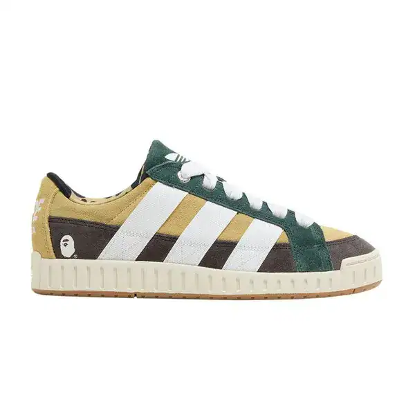 Adidas X Bape Lwst Sneakers Tan Editorialist
