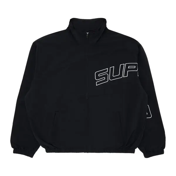 Supreme Curve Track Jacket - Black