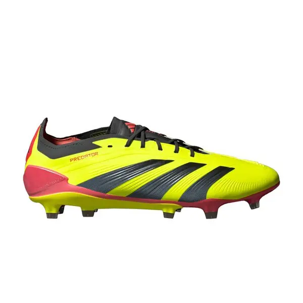 Adidas Predator 24 Elite Low Fg Soccer Cleats - Yellow