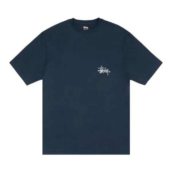 StÜssy Grassfed Tee 'navy - Blue