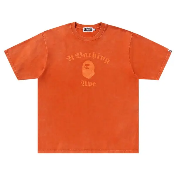 BAPE A Bathing Ape Overdye Relaxed Fit Tee