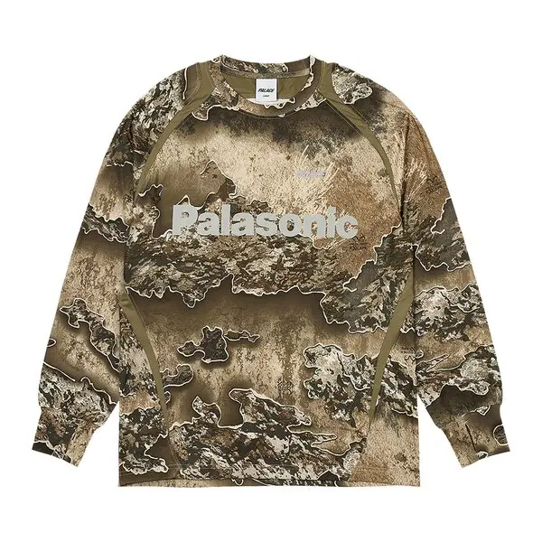 PALACE Trail Runner Long-sleeve 'real Tree - Multicolor